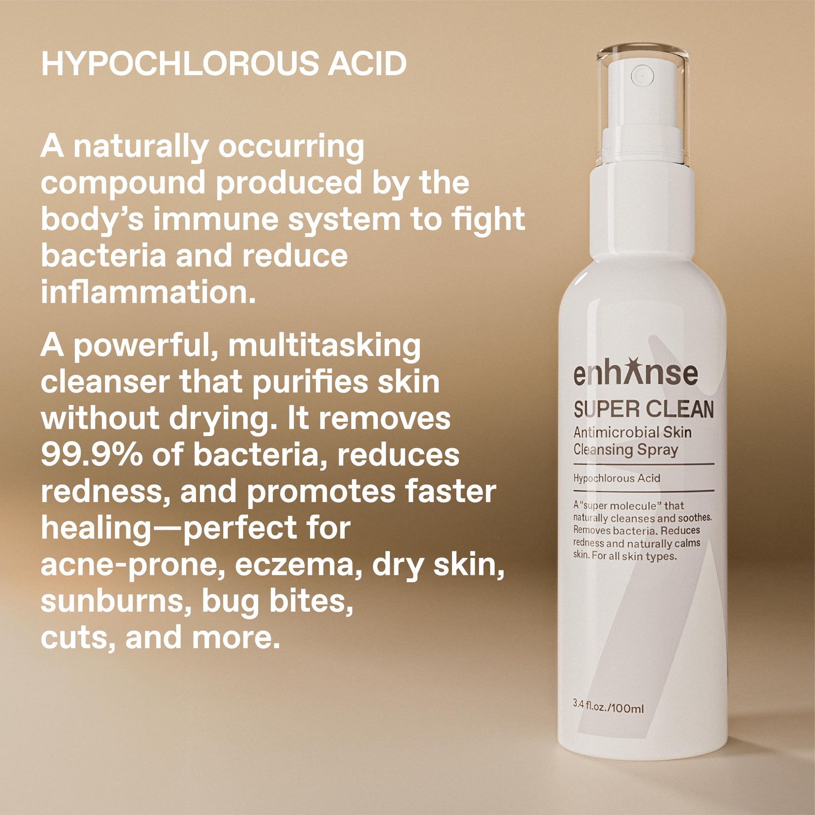Super Clean Anti-Microbial Cleansing Spray | Enhanse – ENHANSE